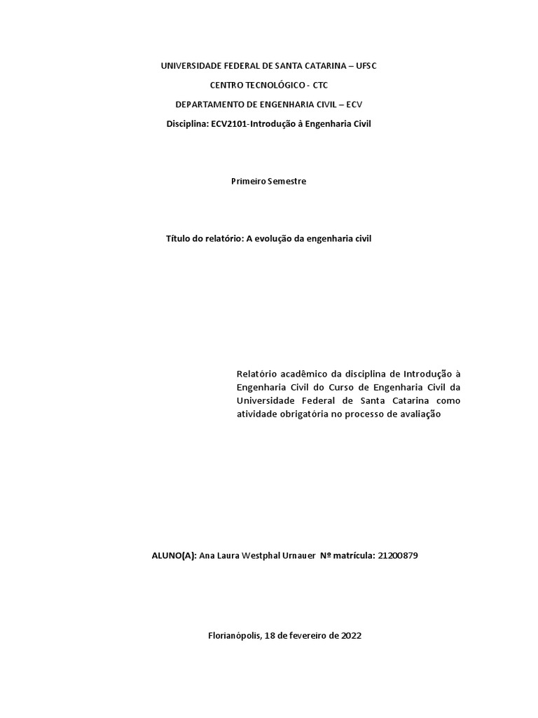 Evolução Da Engenharia Civil Pdf Engenharia Engenharia Civil