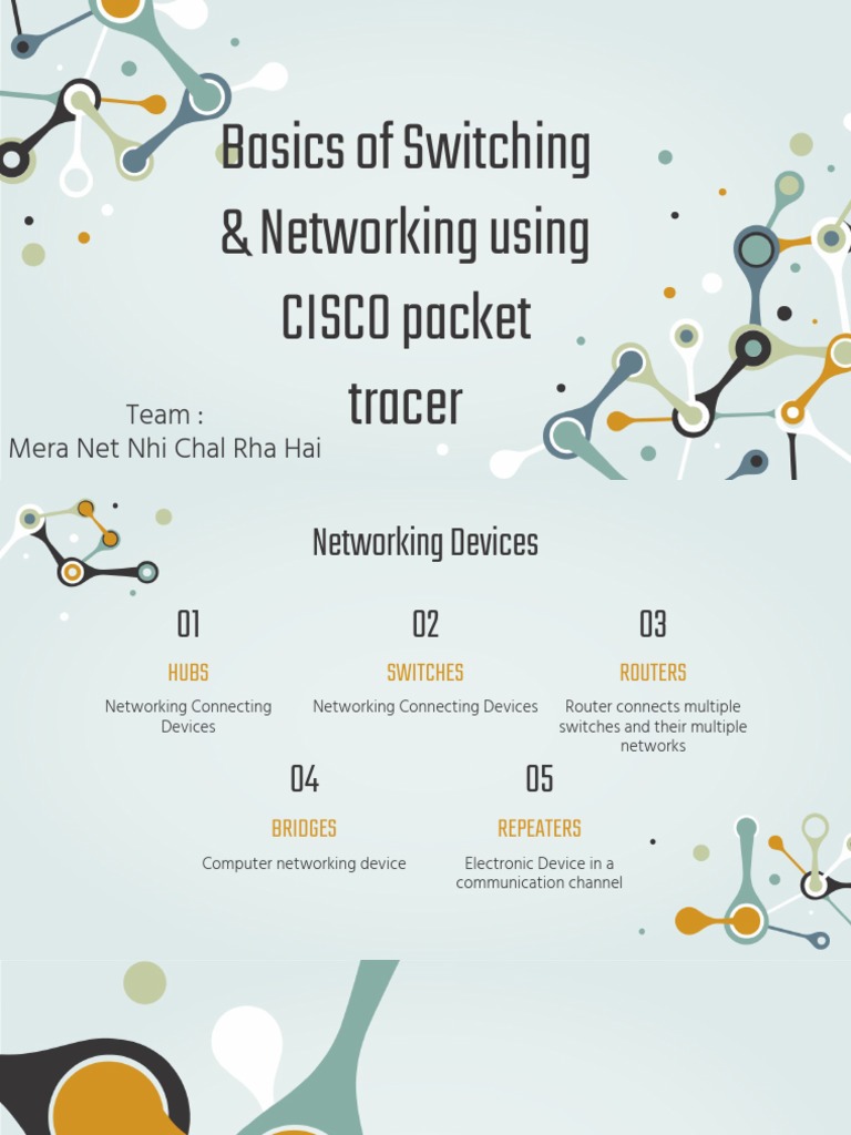 Basics of Switching & Networking Using CISCO Packet Tracer | PDF ...