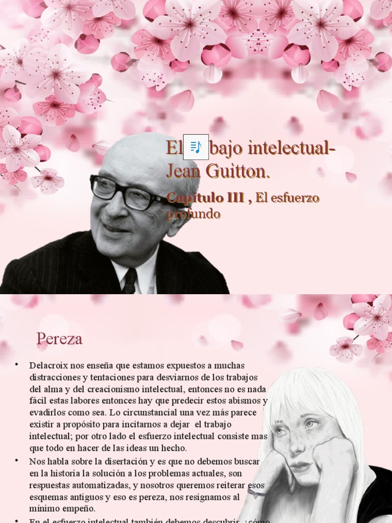 El Trabajo Intelectual - Jean Guitton | PDF