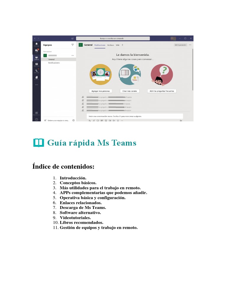 Tutorial Ms Teams PDF | PDF | Microsoft | Chat en linea