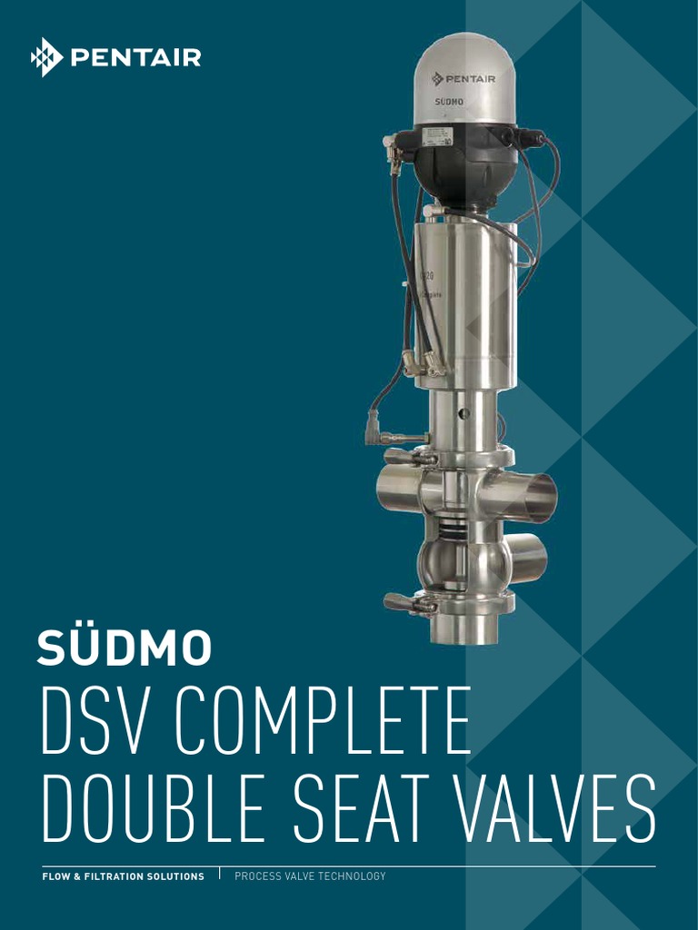 Double-Seat-Valves DSV-Complete Sudmo Brochure | PDF | Valve | Welding