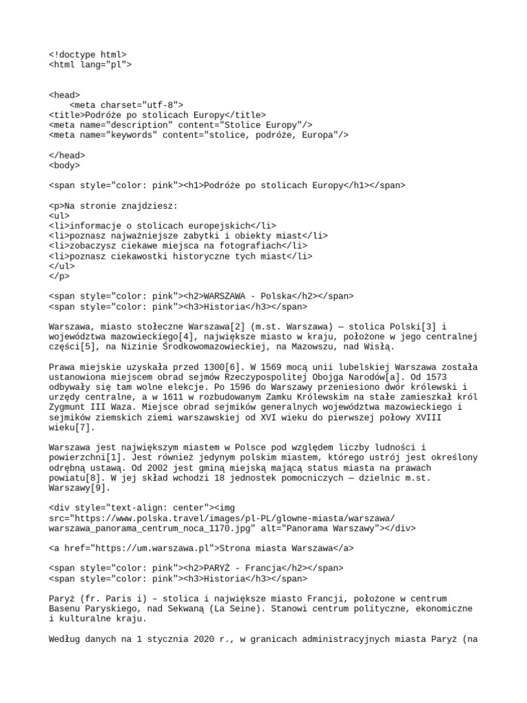 Strona | PDF