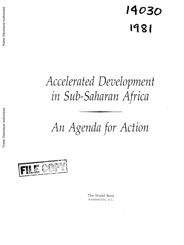 Accelerated Development in Sub-Saharan Africa | PDF | Economic Growth ...