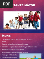 Crecimiento y Desarrollo Del Lactante Mayor | PDF | Sistema ...