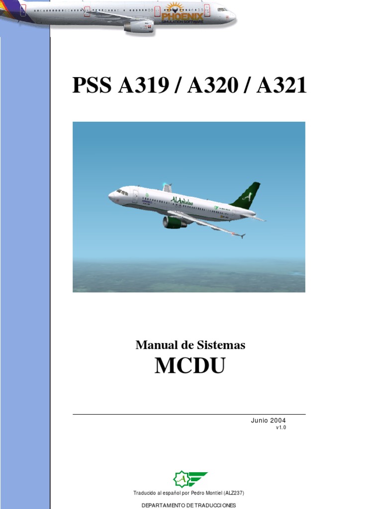 Manual Del MCDU A319 - A320 - A321 | PDF | Quitarse | Teclado
