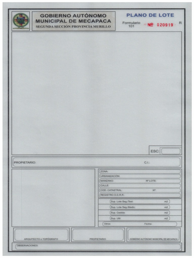 Formulario 101 | PDF