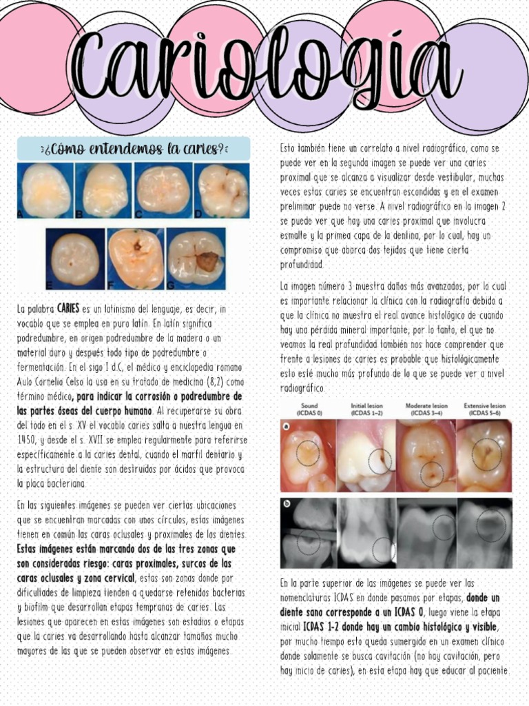 Cariología (Clase 1) | PDF | Odontología | Las bacterias