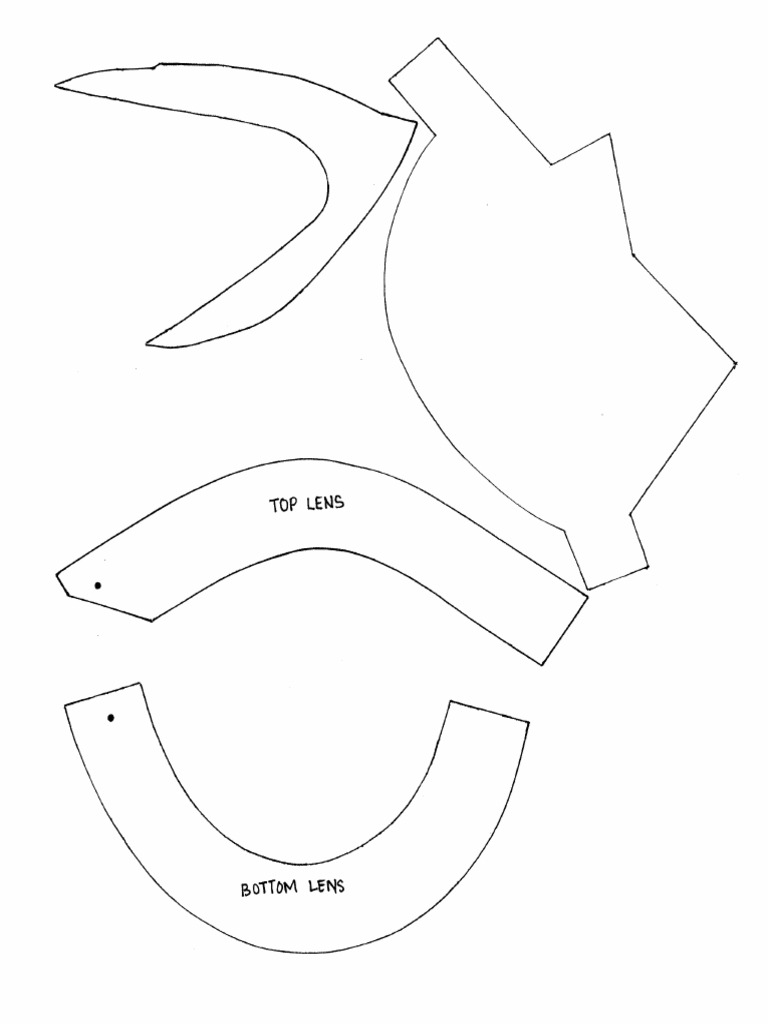 Spider Man Mask Template