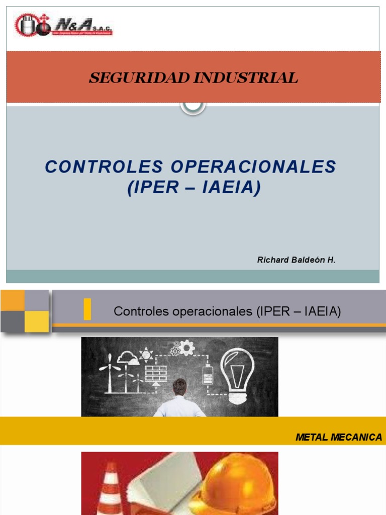 Controles Operacionales (Iper - Iaeia) | PDF