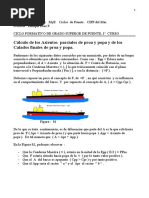 Cálculo de Calados en Buques | PDF | Densidad | Agua