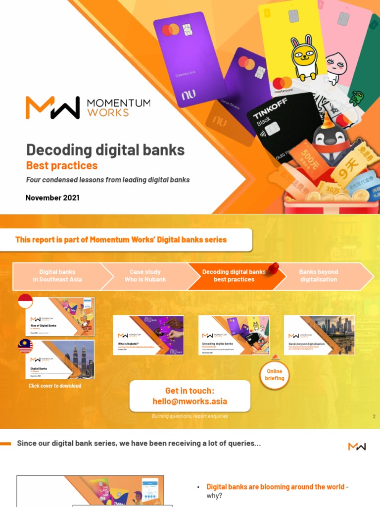 Decoding Digital Banks: Best Practices | PDF | Finance & Money ...