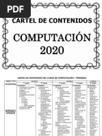 Temario de Computacion Secundaria | PDF | Ciencias de la Computación | Software