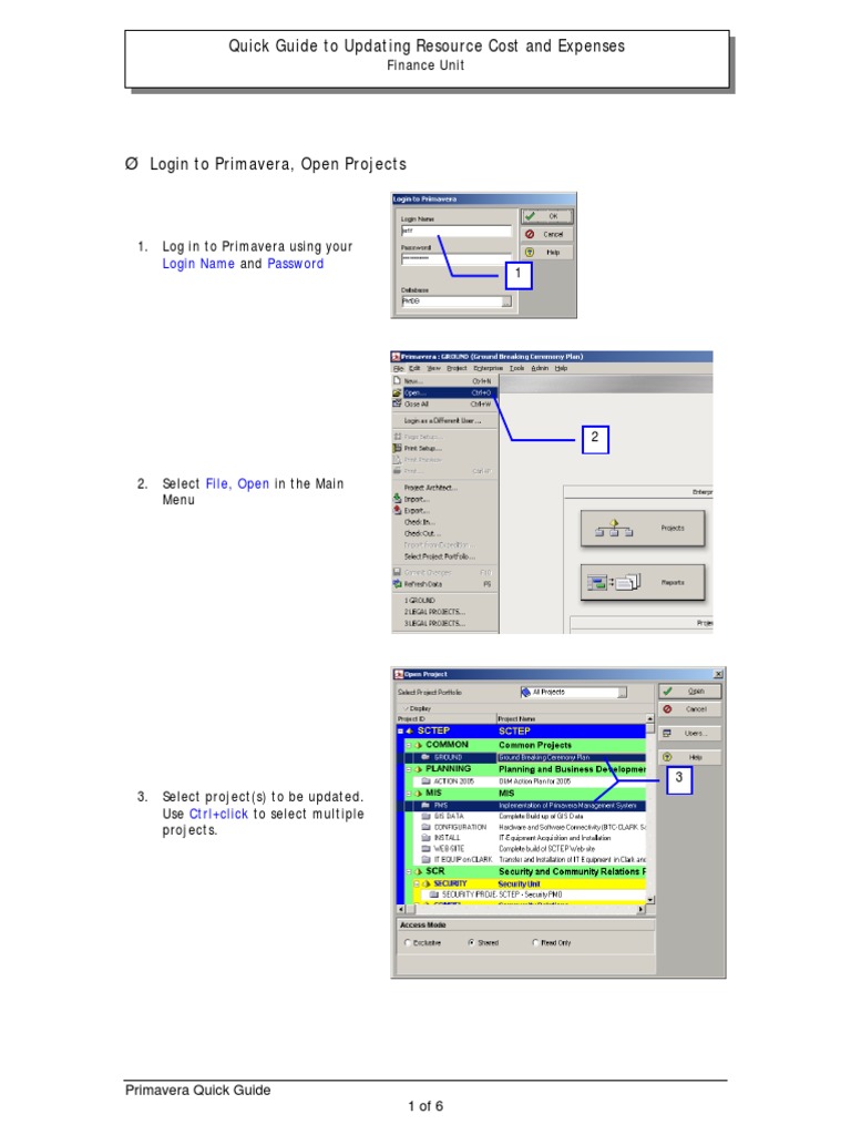 Update Resource Cost and Expenses | Download Free PDF | Computing ...