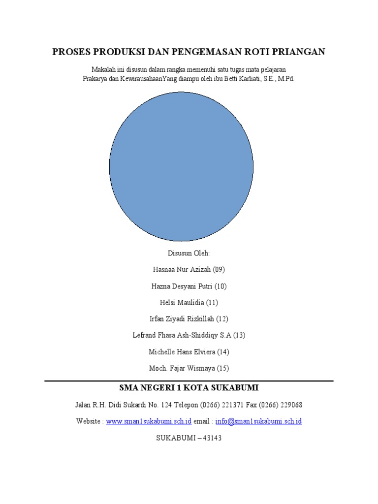Makalah Pkwu Fix Banget Bismillah | PDF