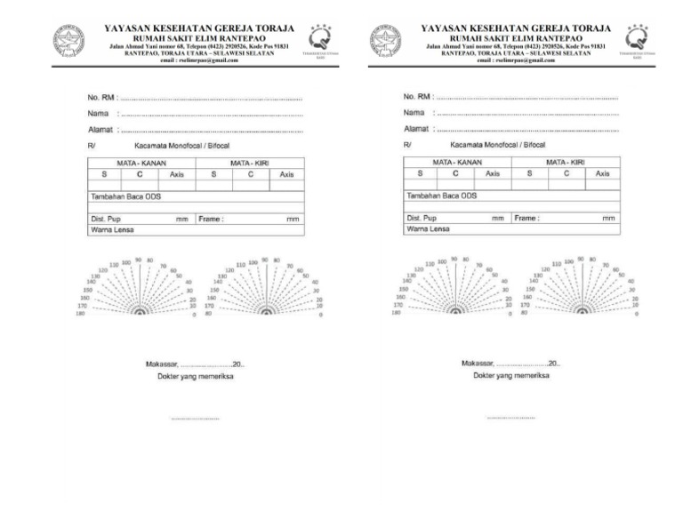 Resep Kacamata | PDF