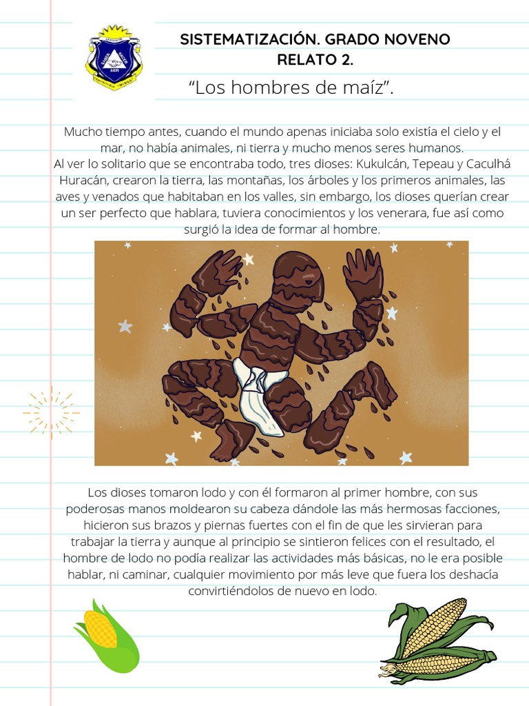 Los Hombres Del Maíz Leyenda Maya Pdf
