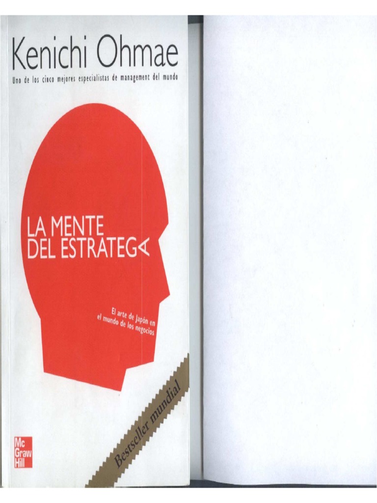 Ohmae Kenichi La Mente Del Estratega | PDF