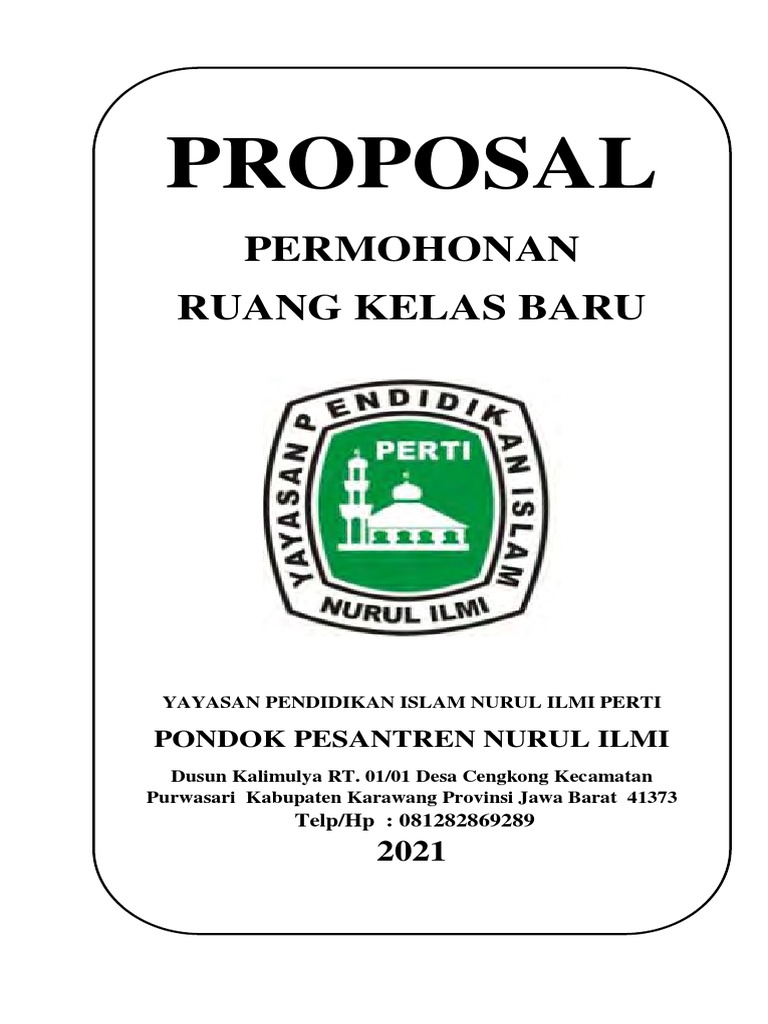 Proposal Bansos Ponpes Nurul Ilmi | PDF