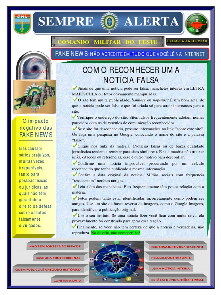 Como Reconhecer Uma Notícia Falsa | PDF | Comunicação