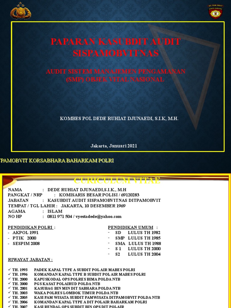 Paparan KSD Audit 2021 - SMP Edit 2 14012021 | PDF