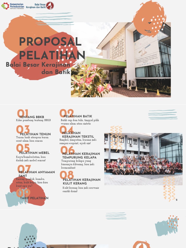 Proposal Pelatihan Di BBKB | PDF
