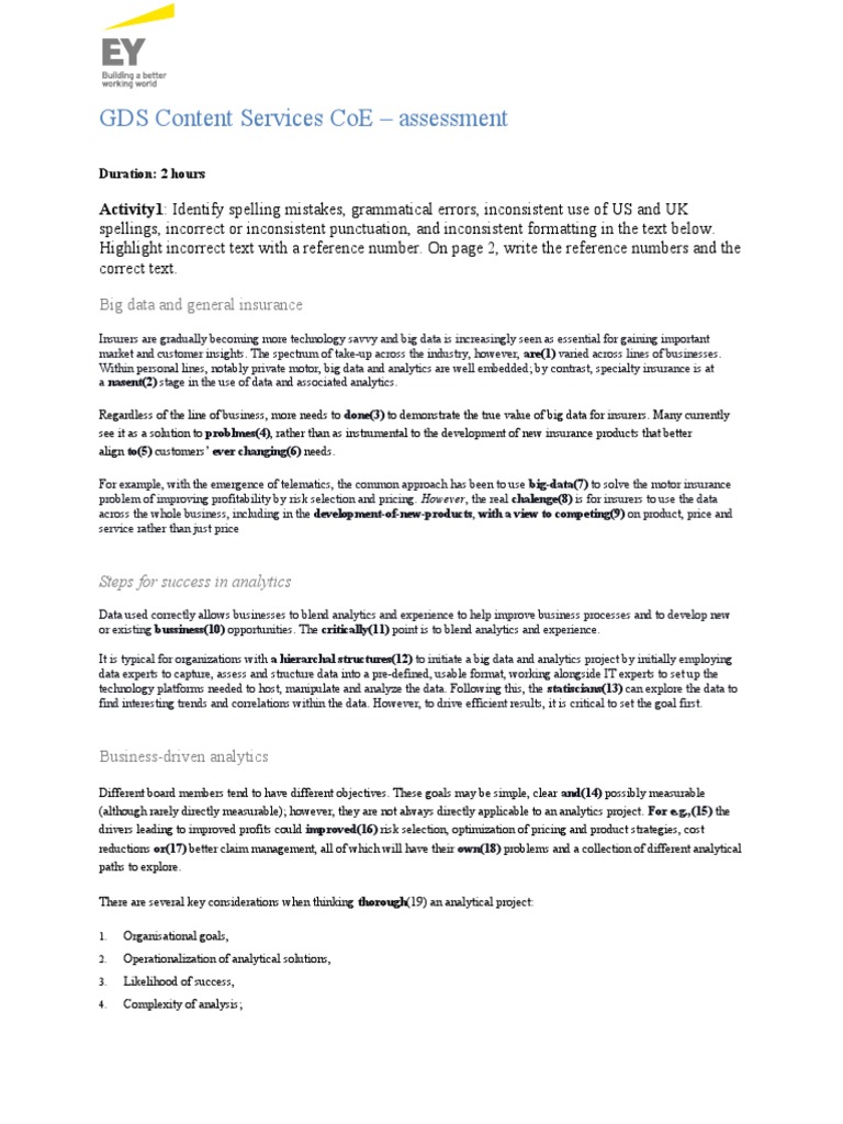 GDS Content Services CoE | PDF | Analytics | Big Data