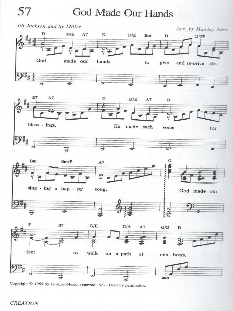 Sfj-God Made Our Hands 57 | PDF