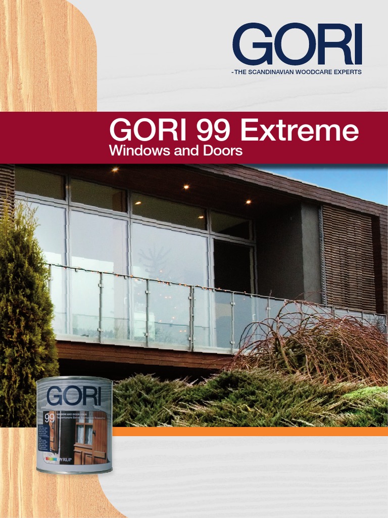 Brochure Gori 99 L | PDF | Wood | Varnish