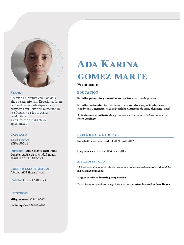 Ada Karina Gomez Marte | PDF