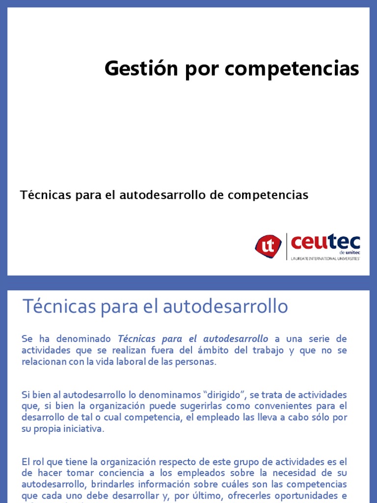 Autodesarrollo de Competencias | PDF | Deportes | Comportamiento