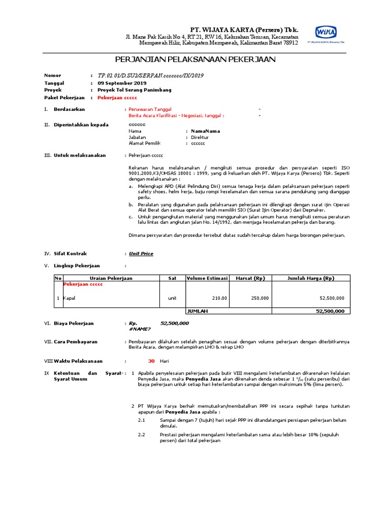 Format - Tagihan Penyedia Jasa (Rekap Opname, BAOP, BAP, BA Konven | PDF