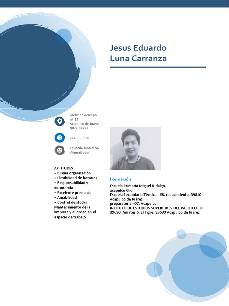 Jesus CV. | PDF
