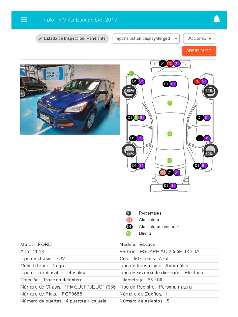 Ford Escape Pdf Tecnología De Vehículos Vehículo De Motor