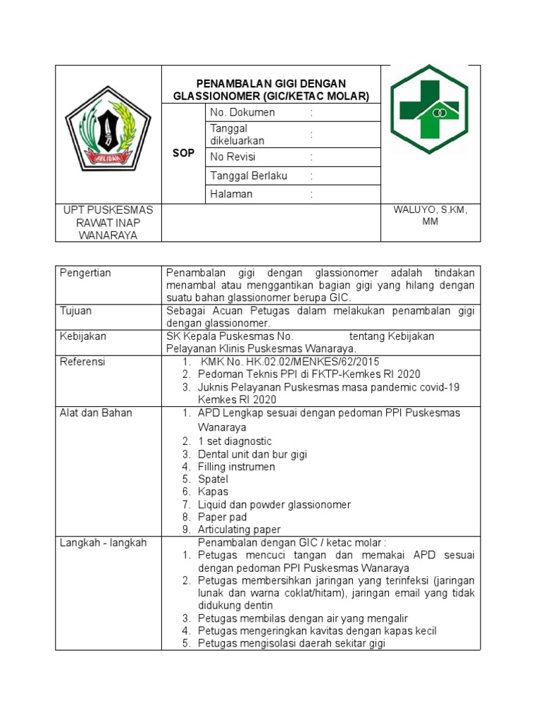 Sop Tumpat GIC | PDF