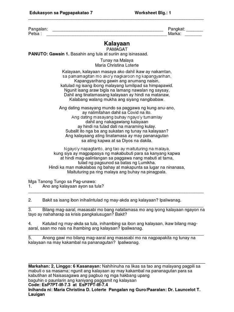 Kalayaan | PDF
