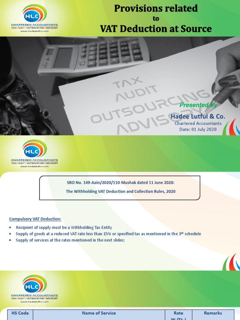 Hadee Lutful & Co.: Presented by | PDF | Value Added Tax | Taxes