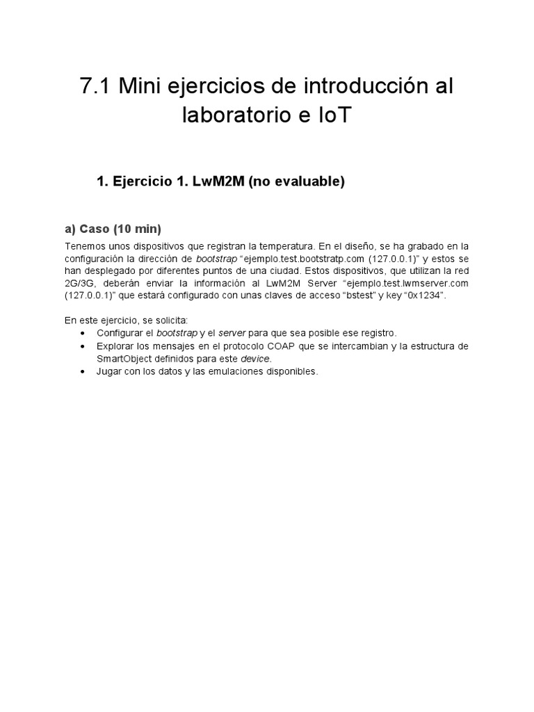 Ejerc 1 LwM2M Ejerc 3 Dataflows Solucion | PDF | Ingeniería de software | Computación distribuída