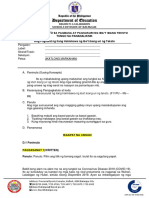 Form 4 Tracking Bantay Basa | PDF