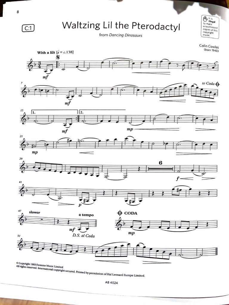 Clarinet Grade 2 | PDF