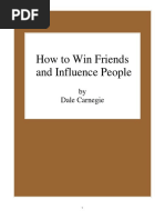 How To Win Friends and Influence People | PDF