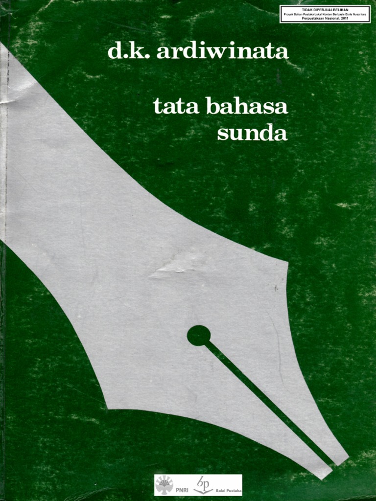 DK Ardiwinata - Tata Bahasa Sunda | PDF
