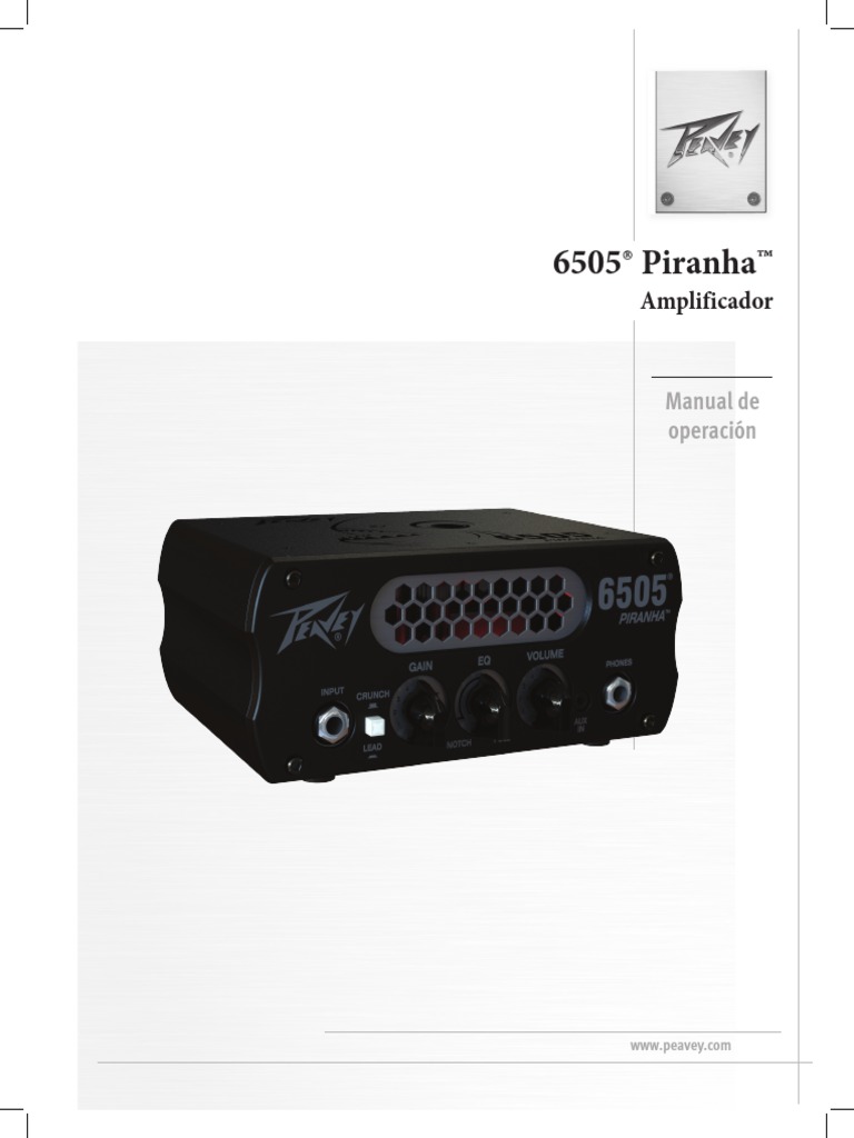 6505 Piranha Manual (SPANISH) | PDF | Electromagnetic Interference | Radio