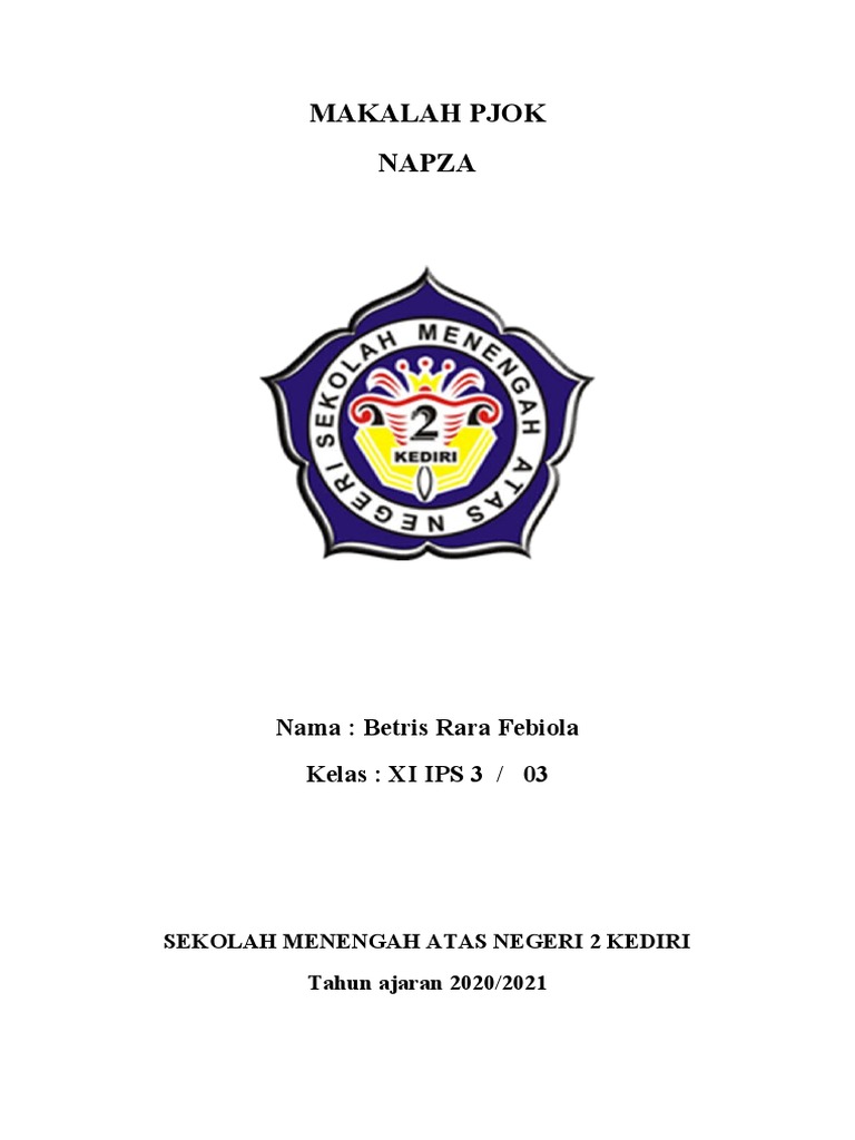 Makalah Napza | PDF