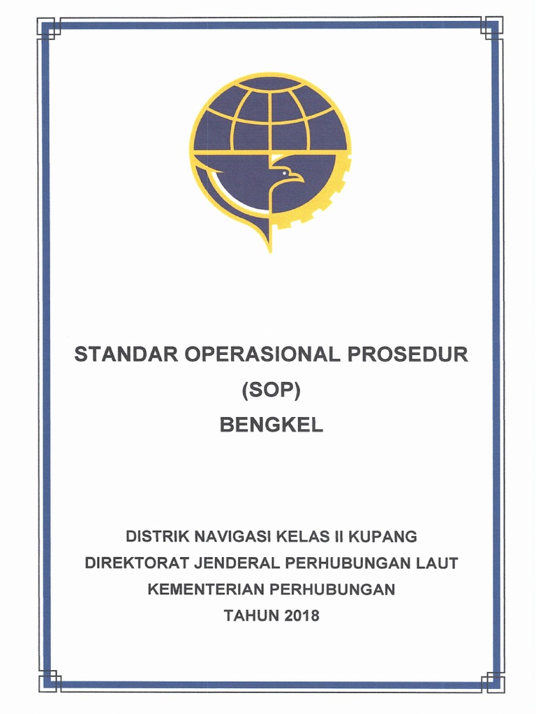 Sop Bengkel Kenavigasian | PDF