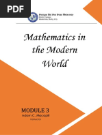 Module 3-Problem Solving GE MMW | PDF | Inductive Reasoning | Reason