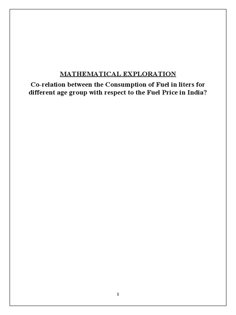 Math IA IB | PDF | Regression Analysis | Statistical Analysis