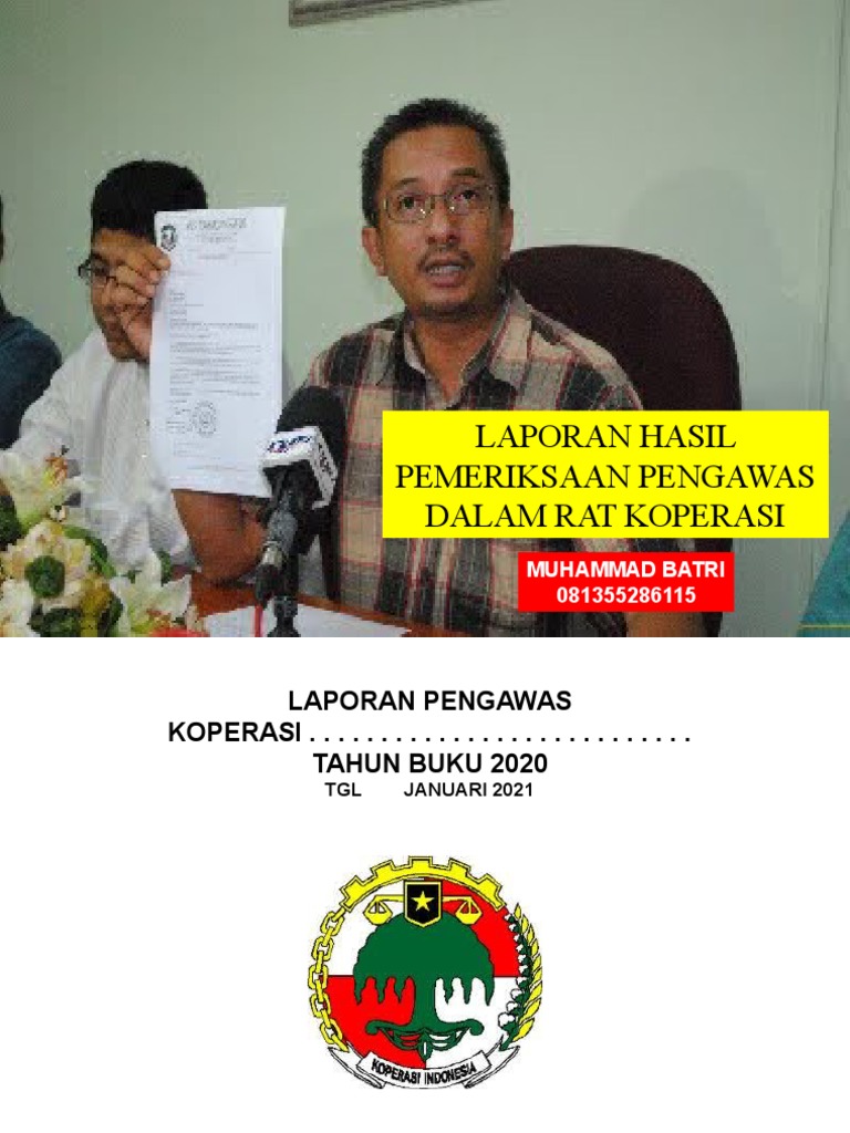 Laporan Pengawas Koperasi | PDF