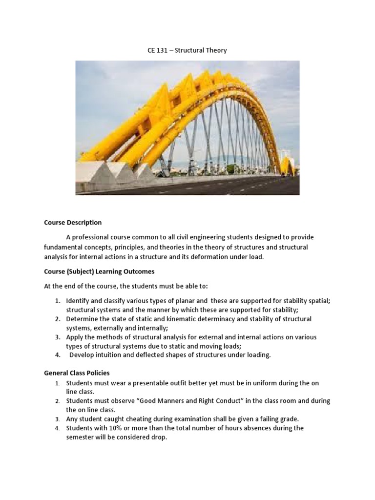 Theory Module Pdf Truss Beam Structure