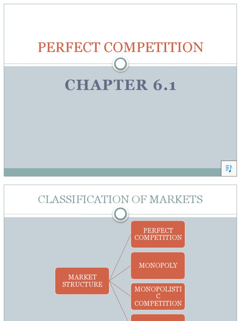 CH 6.1 - Eco162 Perfect Competition | PDF | Perfect Competition ...