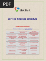 Standard Chartered Bank Charges Overview | PDF | Cheque | Debit Card
